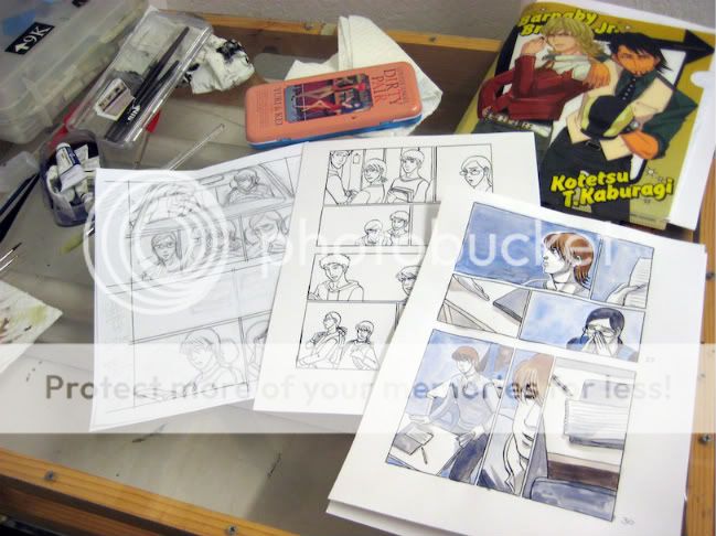 Tools of the trade - hand drawn comics - Comic Fury Webcomic Hosting