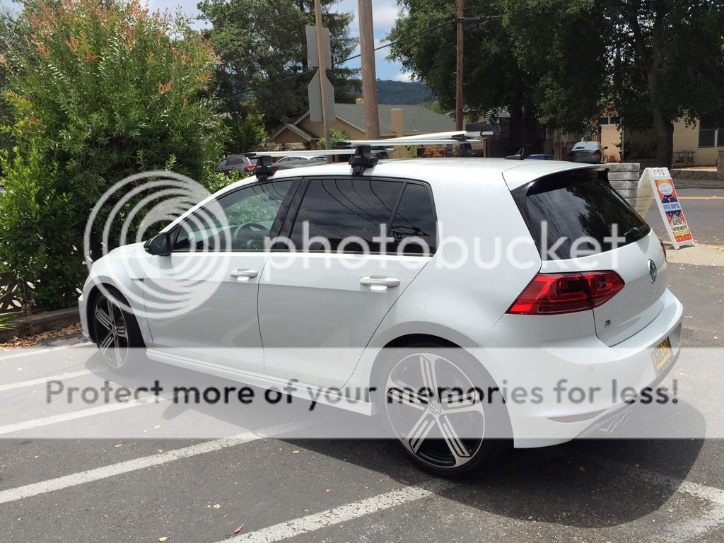 Golf R roof rack - go OEM or Thule? | GOLFMK7 - VW GTI MKVII Forum / VW ...