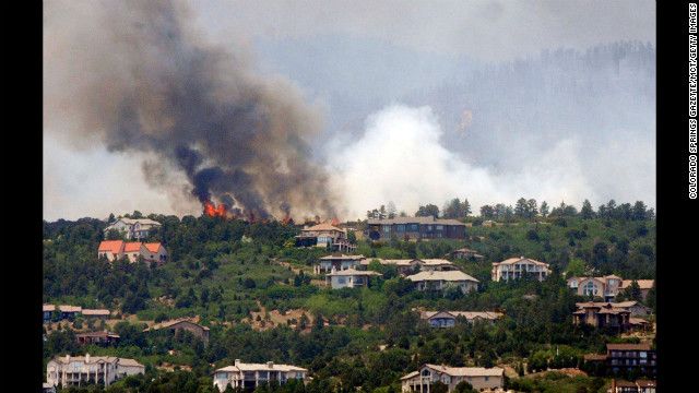 At least 32,000 new FIRE evacuations called for Colorado Springs, Air ...