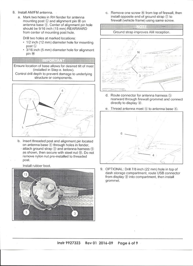 The Polaris Ride command install instructions :) | Polaris RZR Forum ...