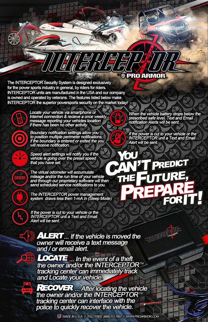 FJK Tests the New INTERCEPTOR Security System from ProArmor | Polaris ...