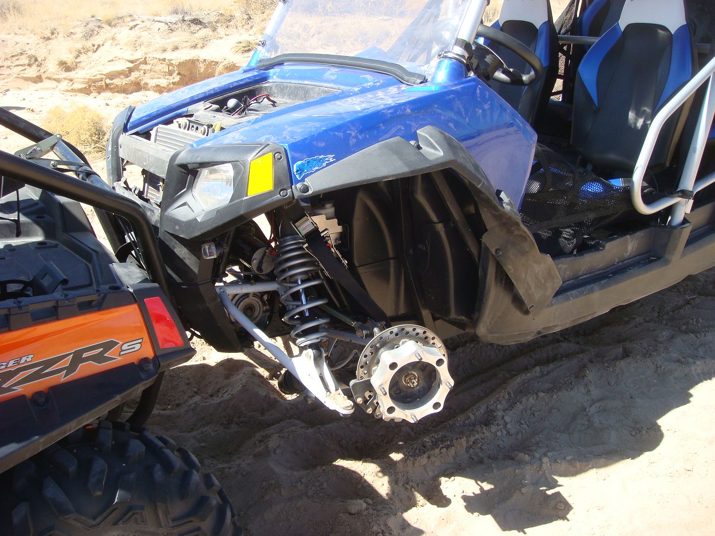 How do you get a wrecked rzr 4 out of the desert | Polaris RZR Forum ...