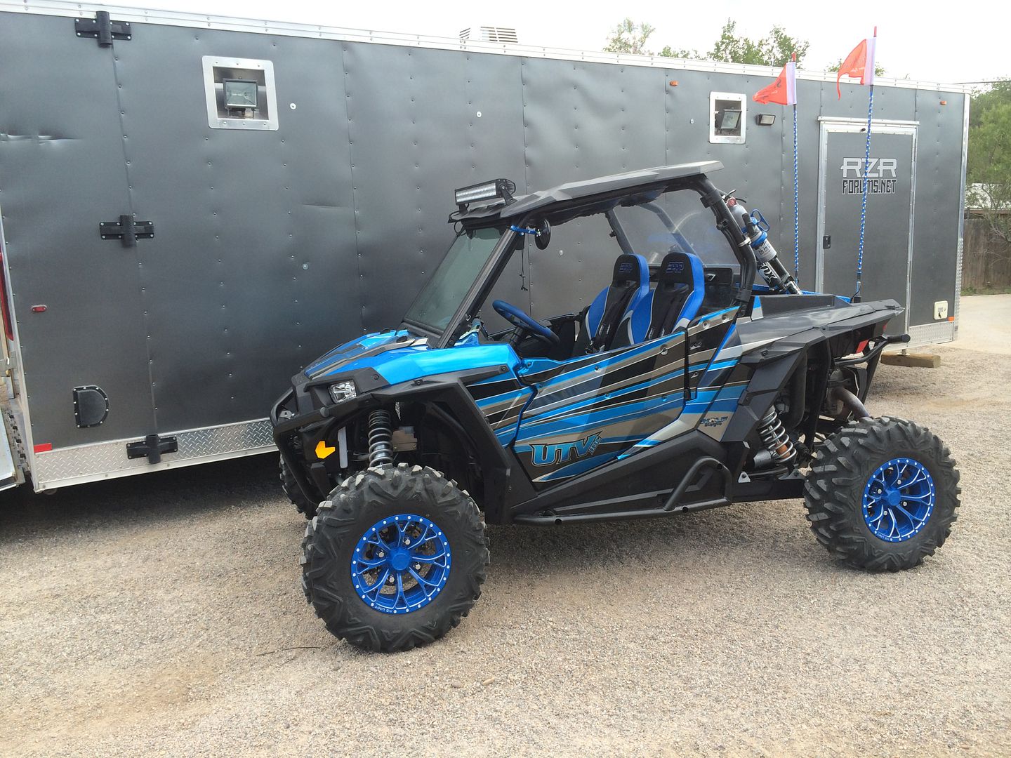 XP1000 Voodoo Blue Pictures | Polaris RZR Forum - RZR Forums.net