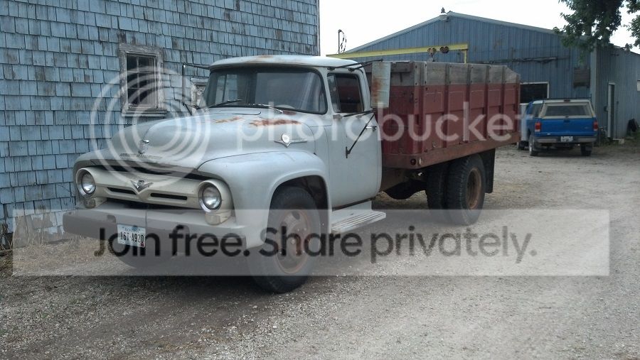 My new 56 F600, couple of questions. - Ford Truck Enthusiasts Forums